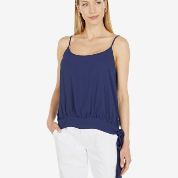 Lilly Pulitzer | Tops | Nwt Lilly Pulitzer Ainsley Top True Navy | Poshmark